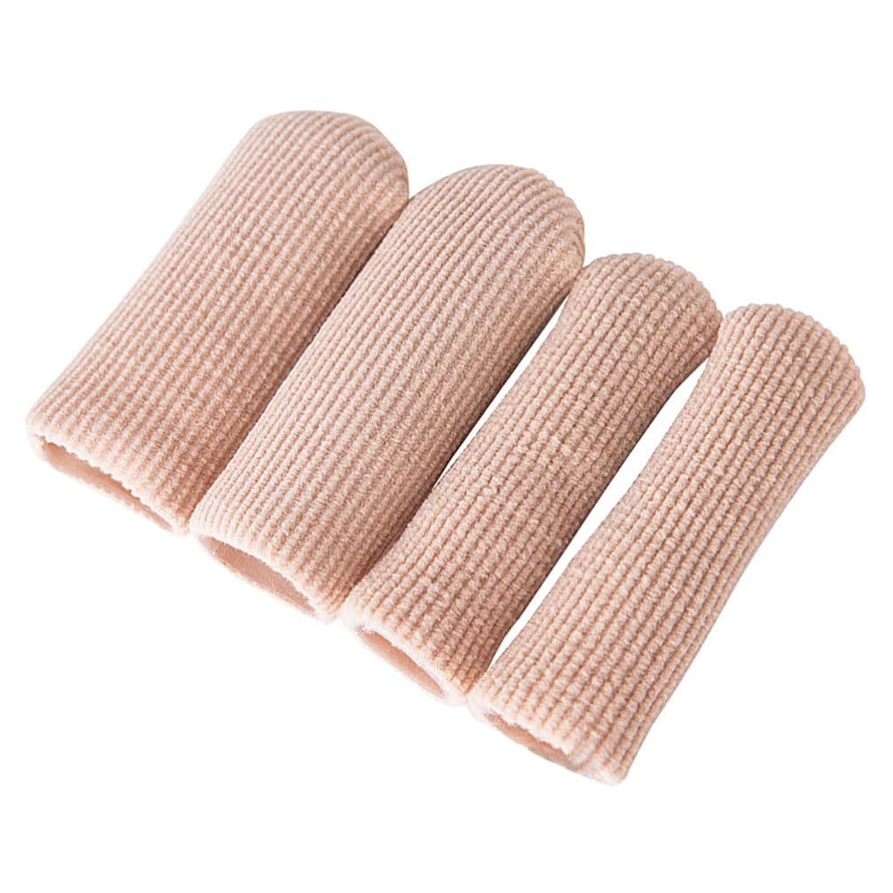 OHPHCALL 4pcs Silicone toe sleeves sleeve protectors silicone gel toe ...