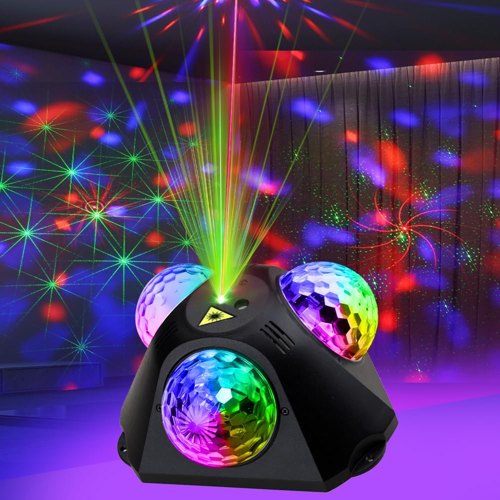 Amazon.com: Disco Ball Lights for Parties, Party Lights Dj Disco Lights ...