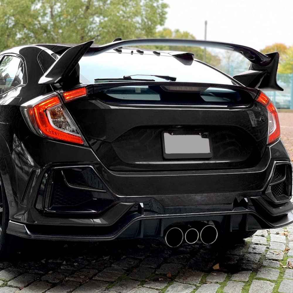 Snapklik.com : Spoiler Wing For 2016-2021 Honda Civic Hatchback FK7 ...