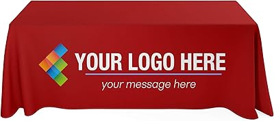 Amazon.com: Custom Table Cloth with Business Logo Text, Custom ...