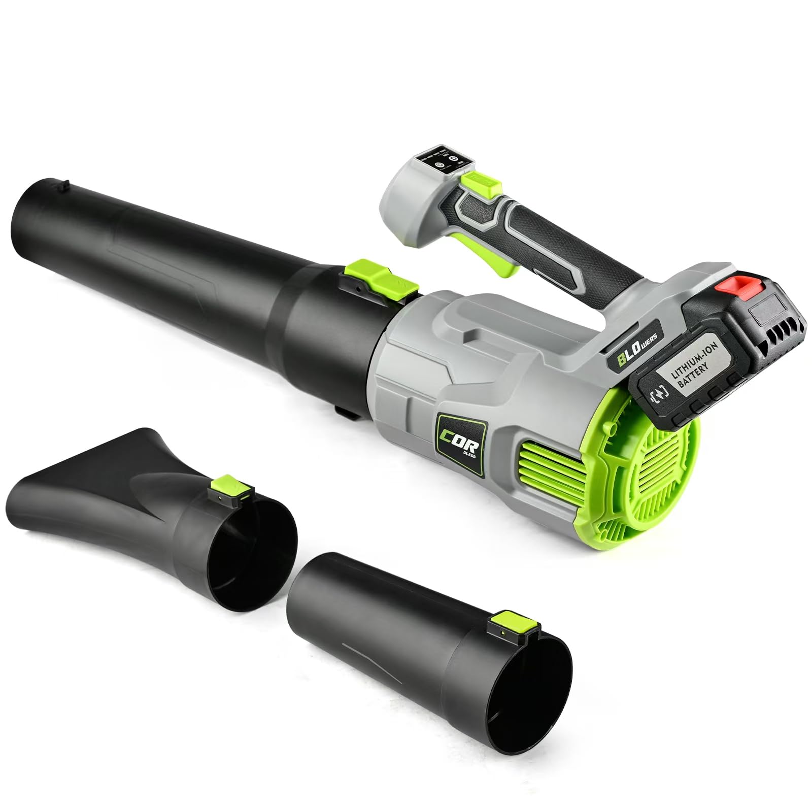 Amazon.com: Leaf Blower Cordless, 21V Electric Leaf Blowers Lightweight ...