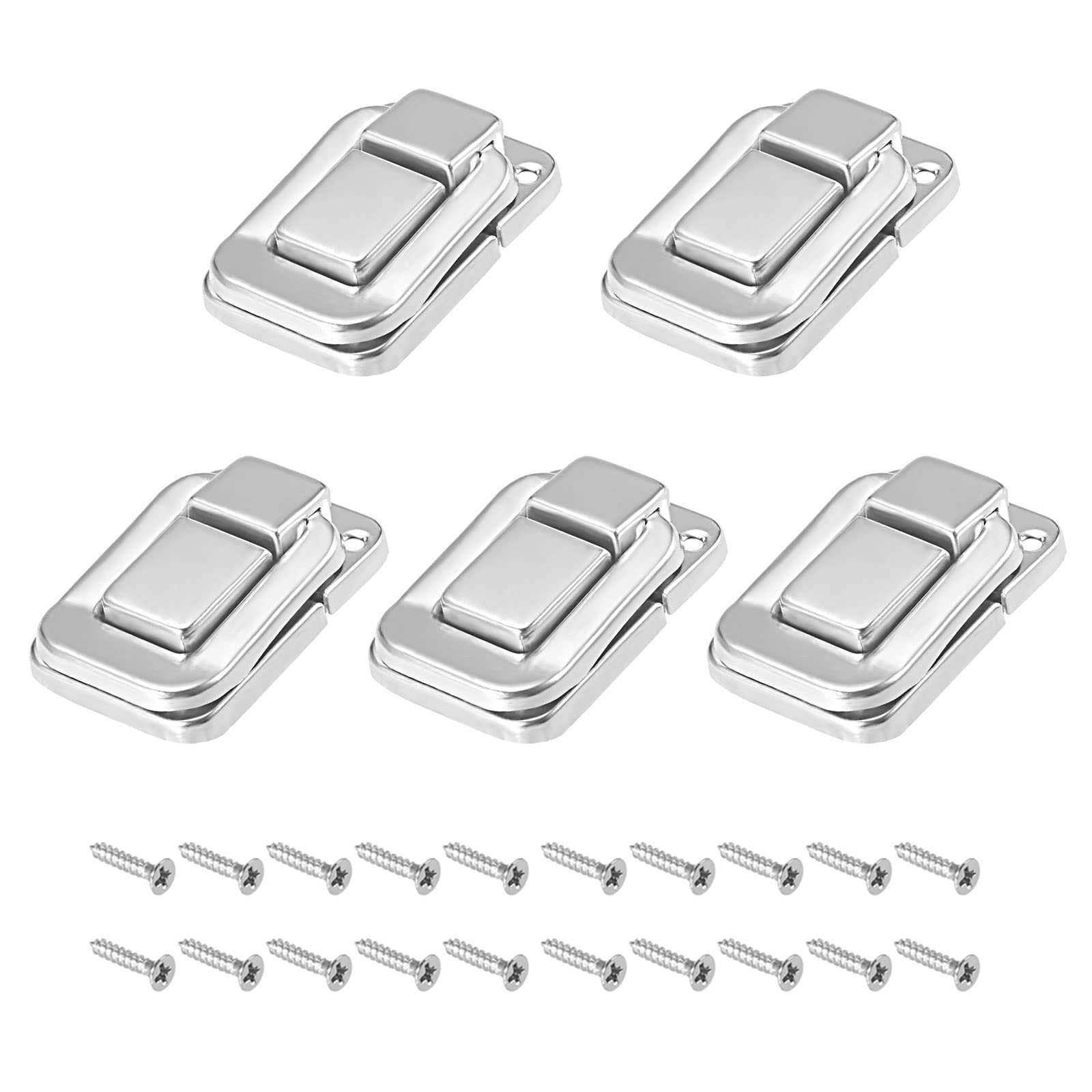 METALLIXITY Toggle Catch Lock (38mm x 25mm) 5Pcs, Iron Hasp Latches ...