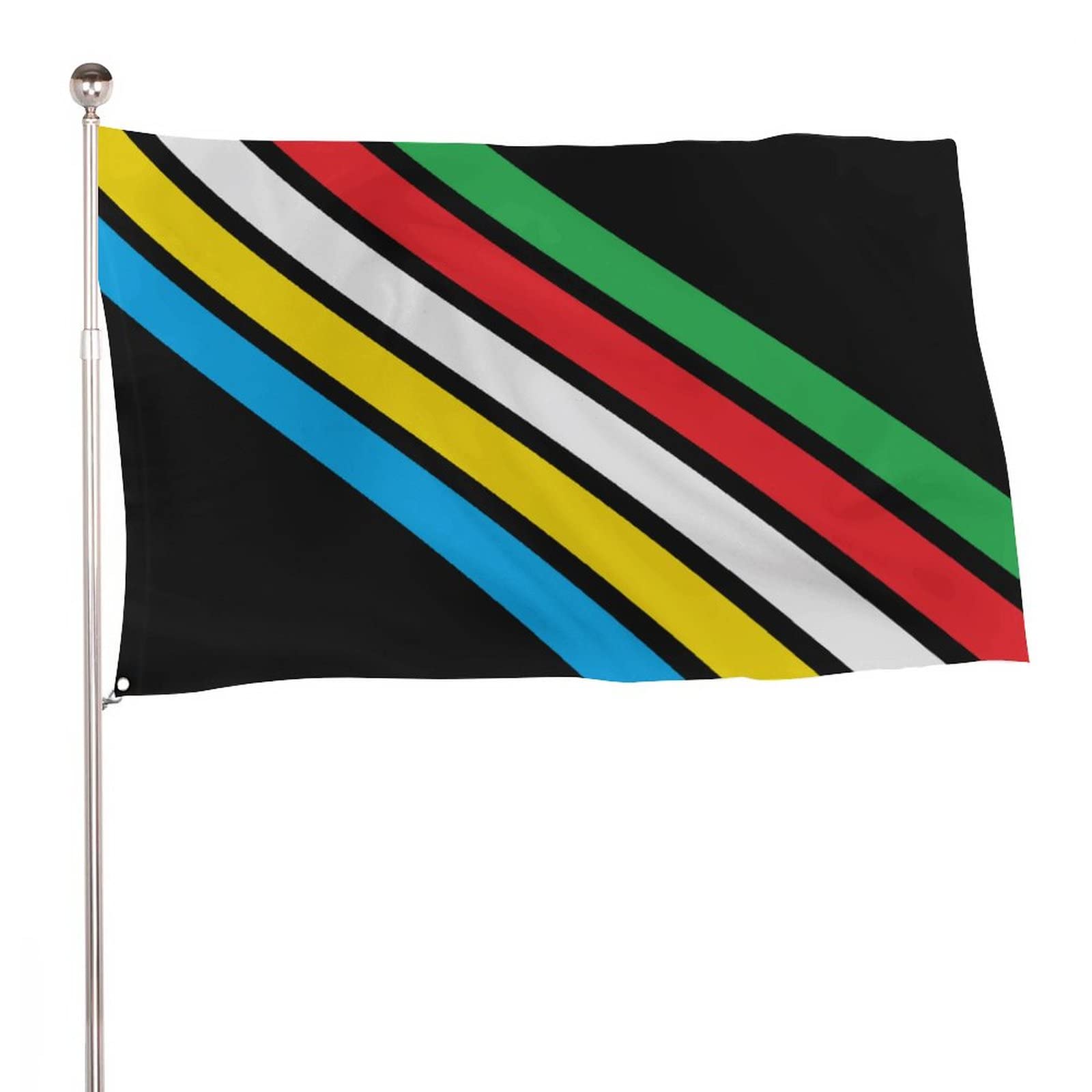 Amazon.com : DamTma Disability Pride Month Flag 3x5 Feet Outdoor Indoor ...