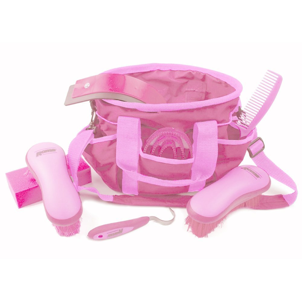Roma Deluxe Soft Touch Grooming Kit in Carry Bag - Pink : Amazon.co.uk ...