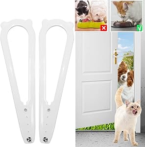 Amazon.com: LORCOO 2Pcs Cat Door Holder Latch, Cats Door Latch ...