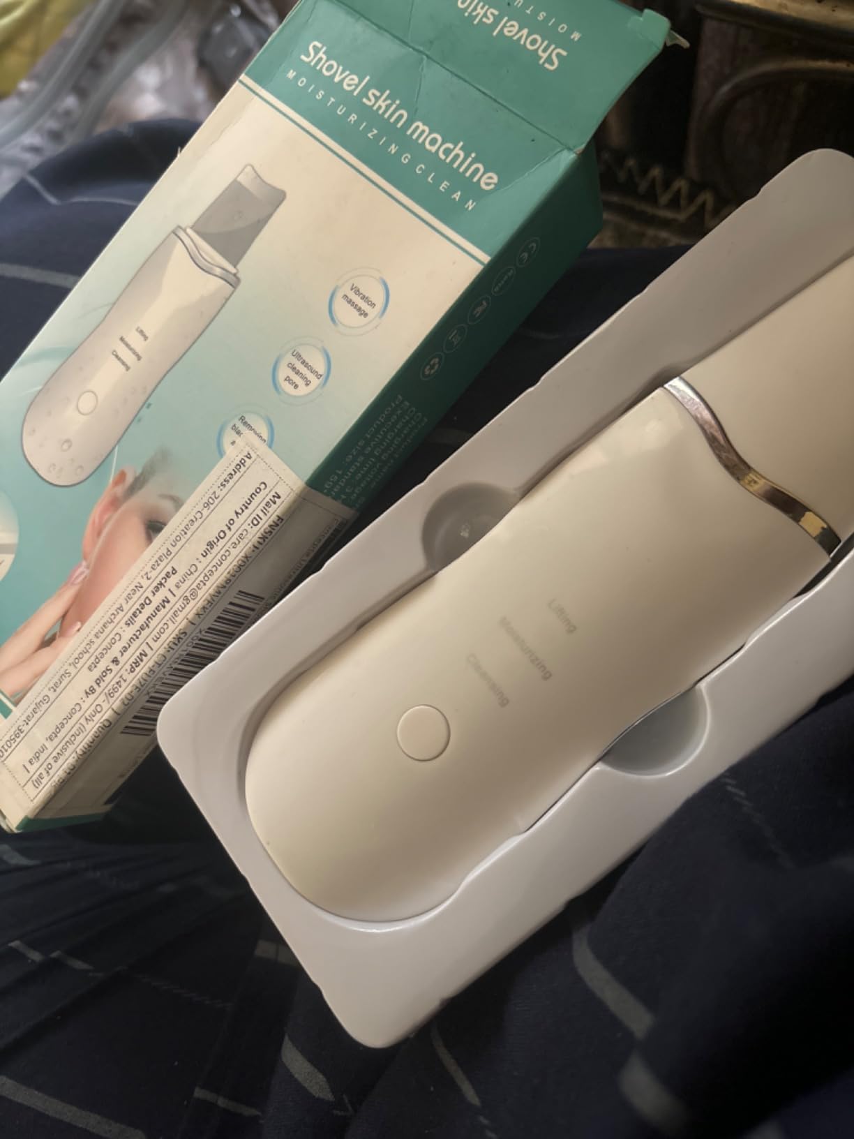 Concepta Ultrasonic Shovel Machine for Facial Skin Scrubber Lifting ...