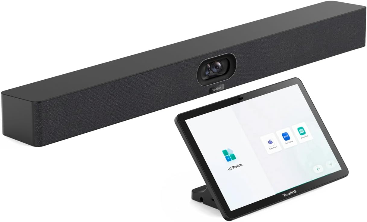 Yealink MeetingBar A40-031 - All-in-One 4K Video Conferencing Solution ...
