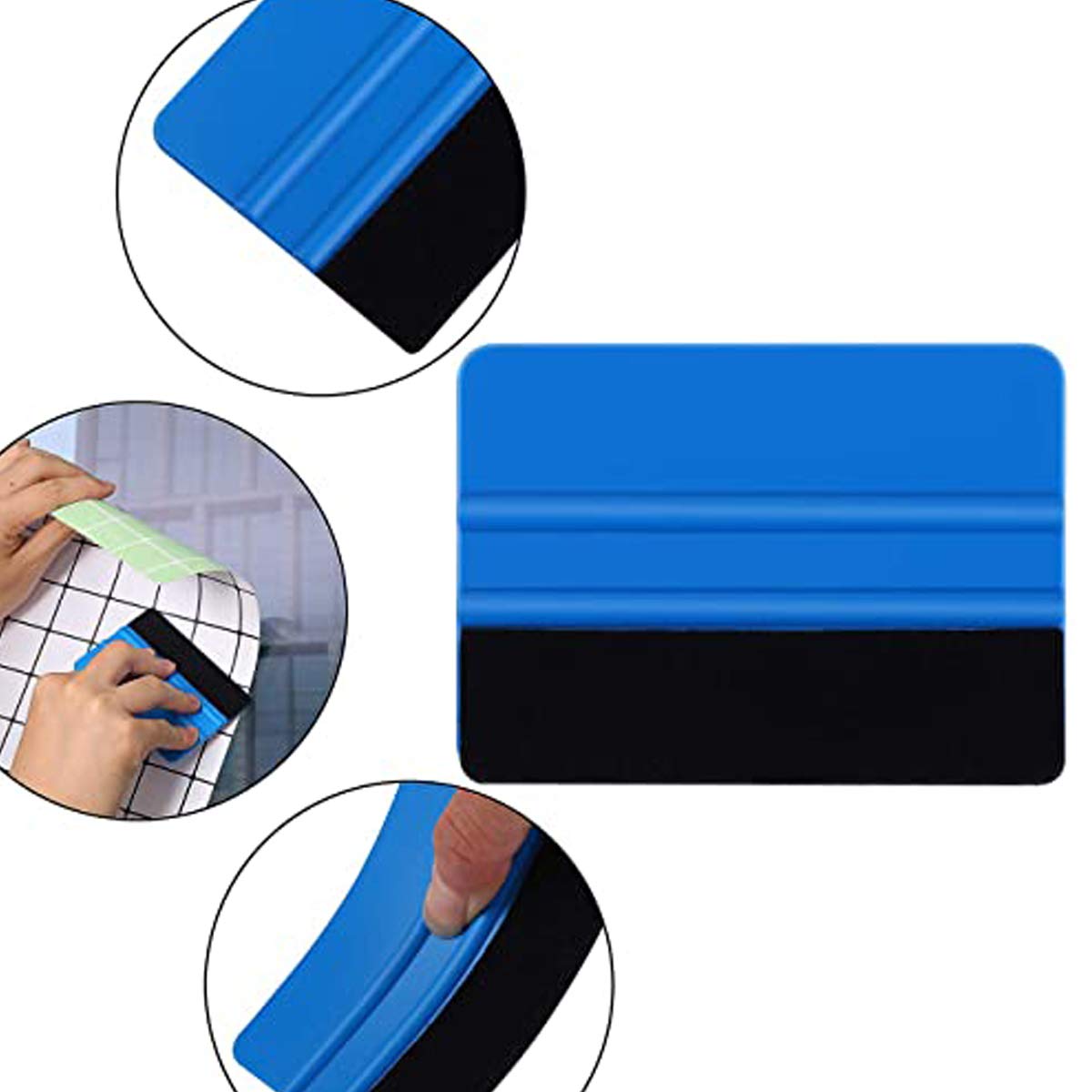 Fantasyon 13 Pcs Car Vinyl Wrap Tool Kit, Wrap Squeegee Tool Kit ...