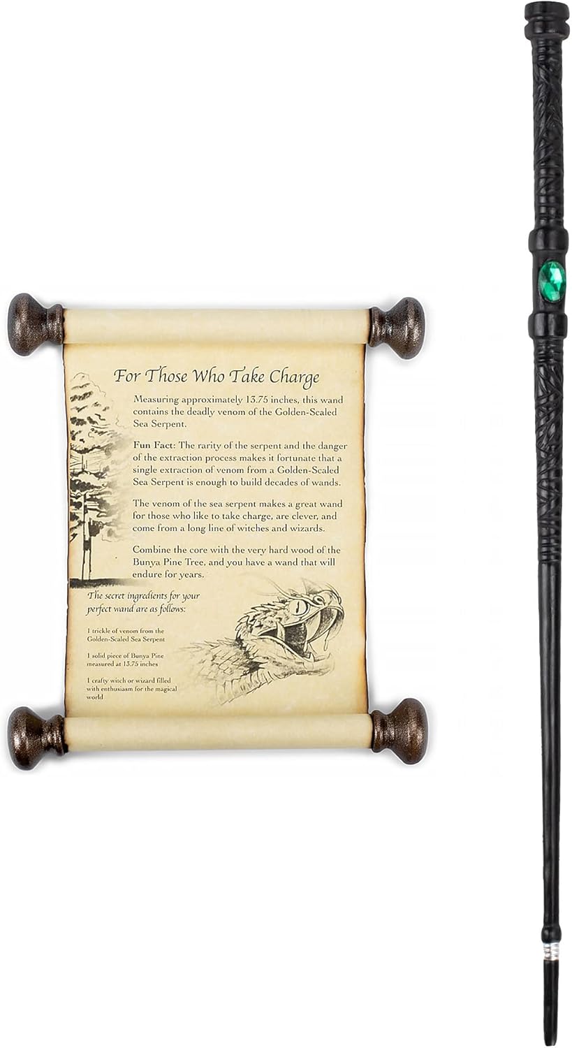 Amazon.com: Cottage Garden Emerald Green Black Magic Wand and Charge ...