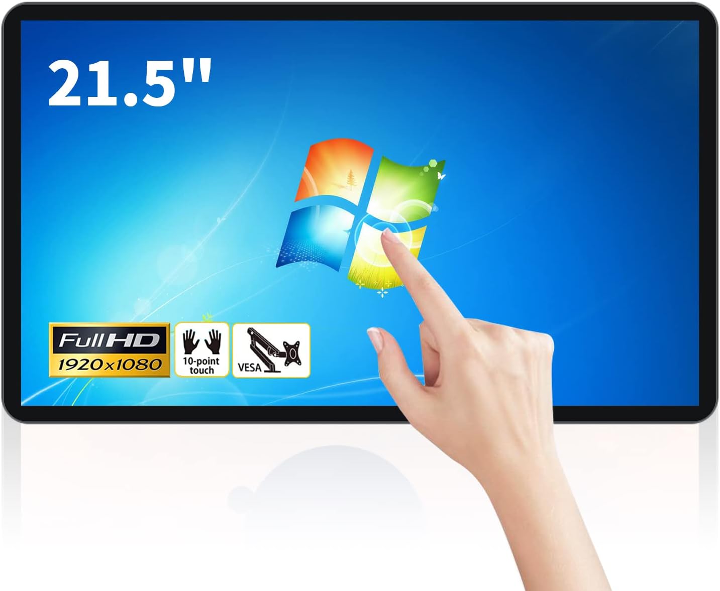 Amazon.com: TouchWo 21.5 inch Touch Screen All-in-One Industrial PC, i3 ...