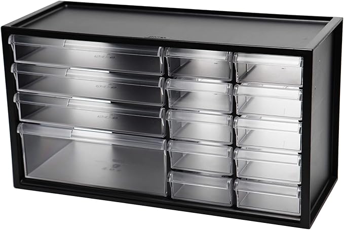 Amazon.com: livinbox Desk organizer,Desk Storage Box(L size 14 Drawers ...