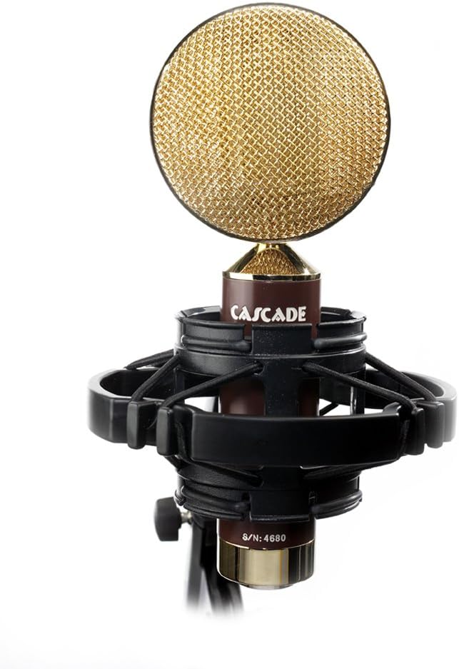 Amazon.com: Cascade Microphones FAT HEAD II (Cinemag) - Brown/Gold ...