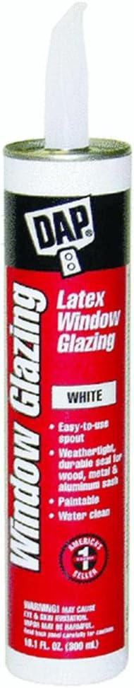 Dap 12049/12108 Latex Glazing Compound 10.1-Ounce - Wall Surface Repair ...