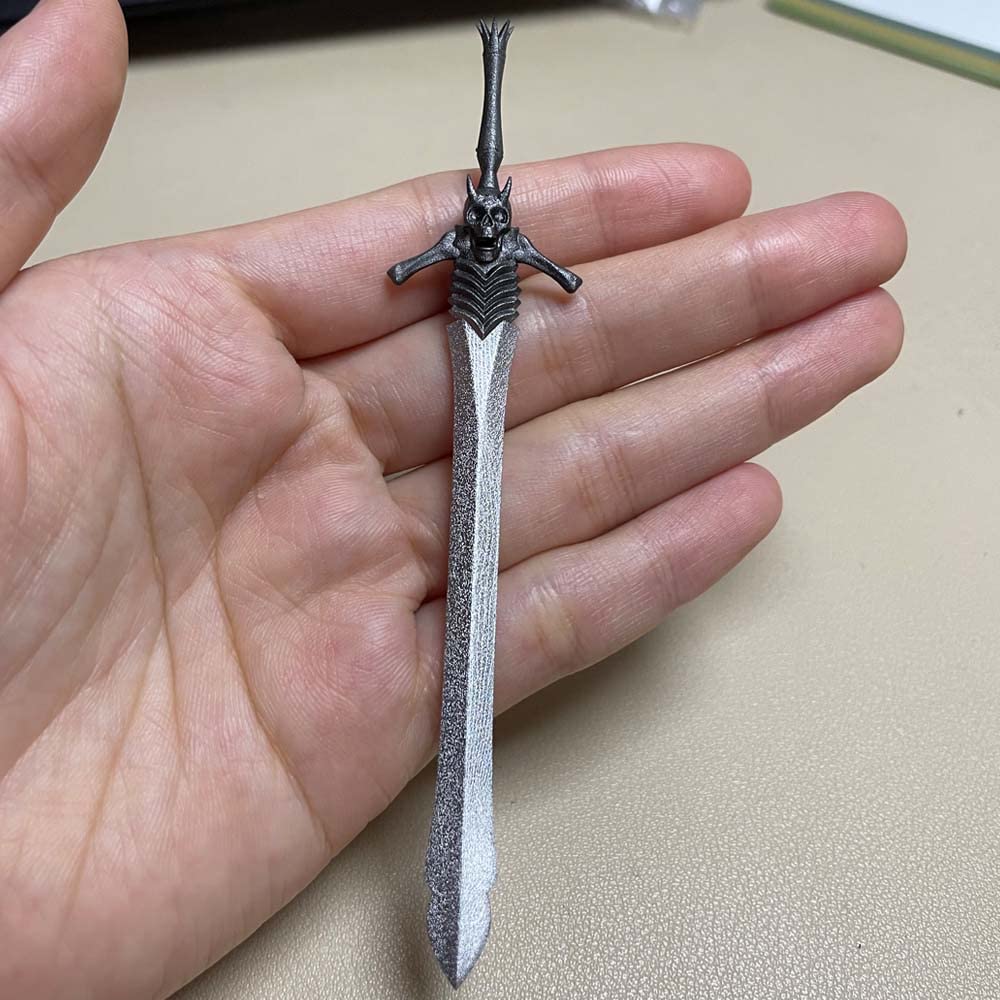 WorldBox Figure Accessory 1/6 Scale Metal Sword Weapon For Phicen, Hot ...