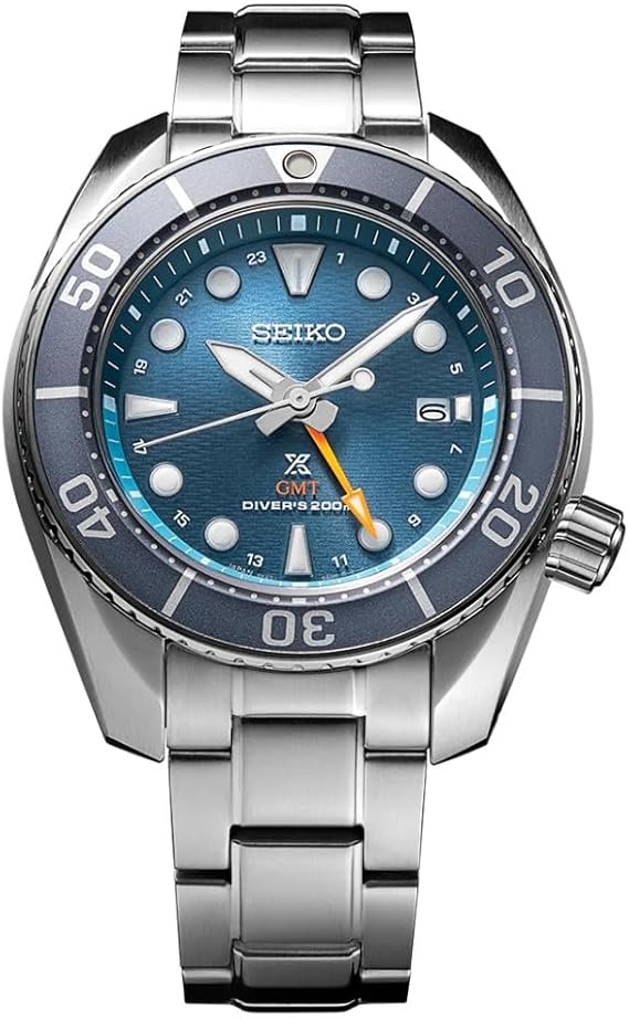Seiko Prospex Aqua 'SUMO' Solar GMT Diver 45mm Mens Watch: Buy Online ...