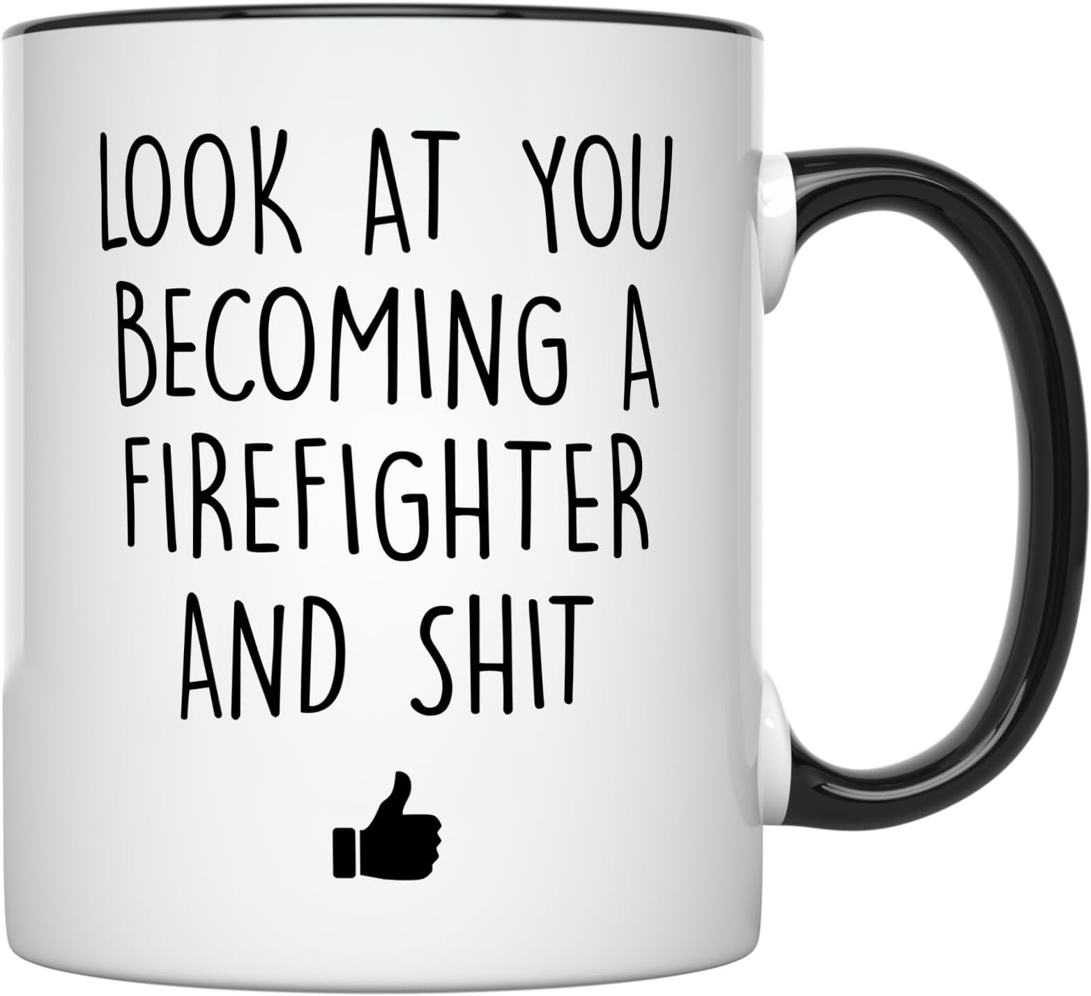 Amazon.com: YouNique Designs Firefighter Mug, 11 Oz, Firefighter Gifts ...
