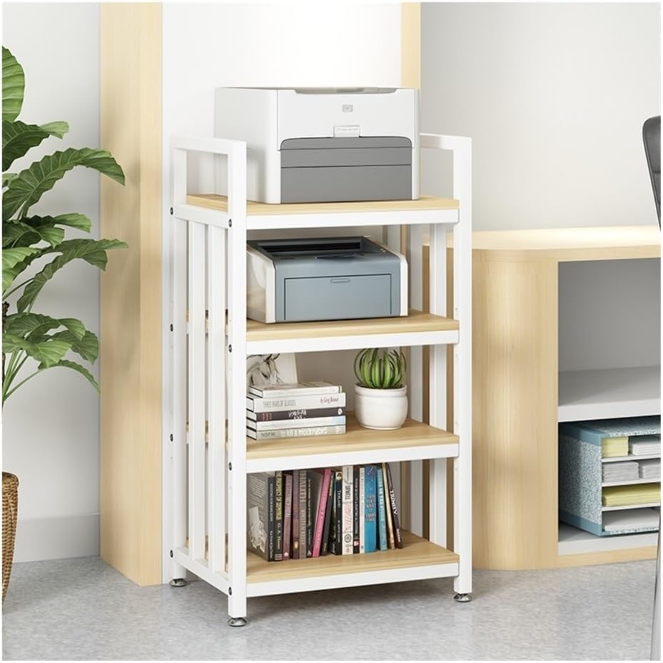 Printer Stand Printer Desk Printer Table Portable Printer Stand 4-Tier ...