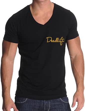 Amazon.com: Interstate Apparel Inc Men's Gold Signature Deadlift Chest ...