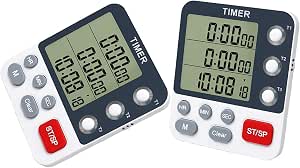 Amazon.com: QERPON 3 Channel Digital Timer Multifunction 3 Channel ...
