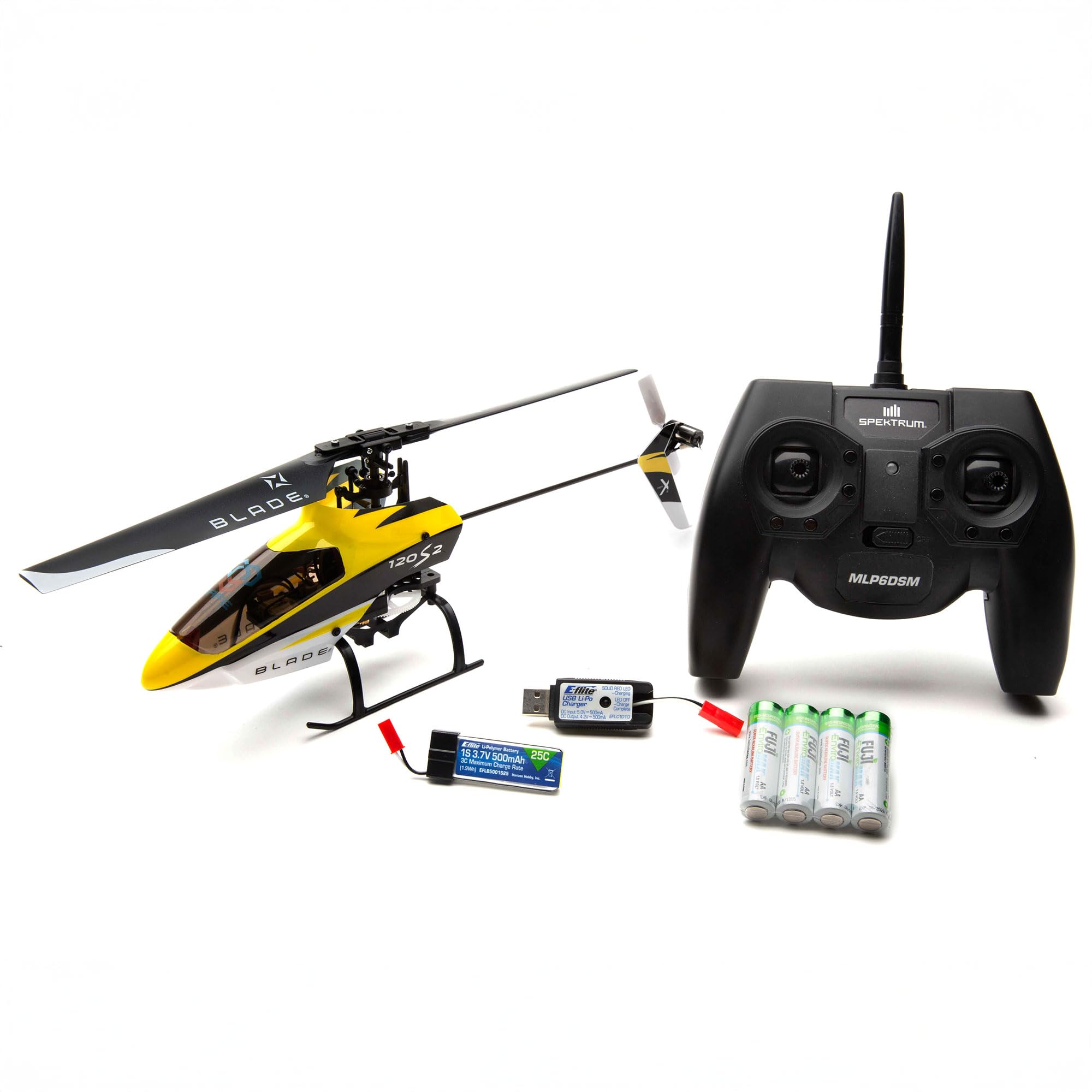 Amazon.com: Blade RC Helicopter 120 S 2 RTF Everything Needed to Fly is ...