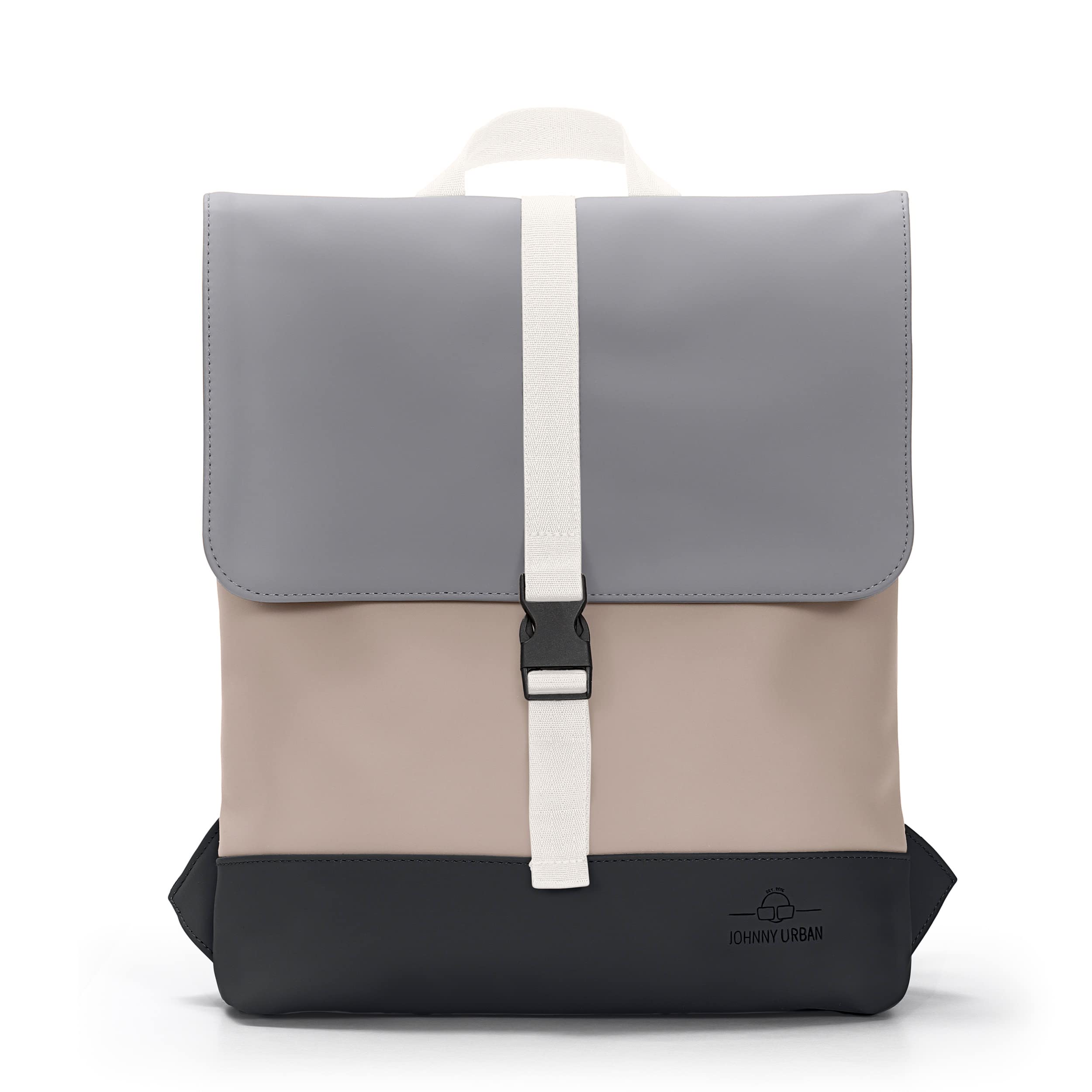 Johnny Urban Backpack Womens & Men Beige - RUBY - Rucksack with ...