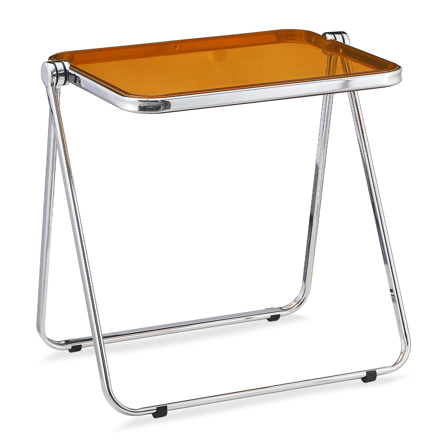 Amazon.com: KAIHAOWIN Folding TV Tray Table- Clear Acrylic Foldable ...