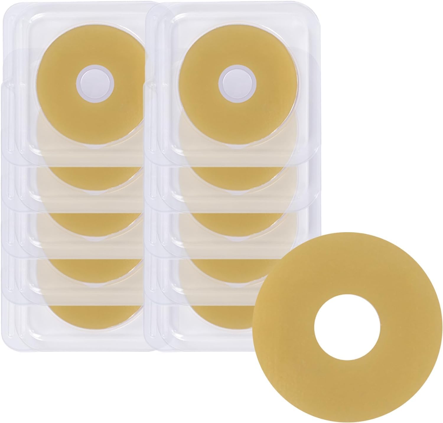 Amazon.com: Ostomy Barrier Rings, Moldable Ostomy Rings, Hydrocolloid ...
