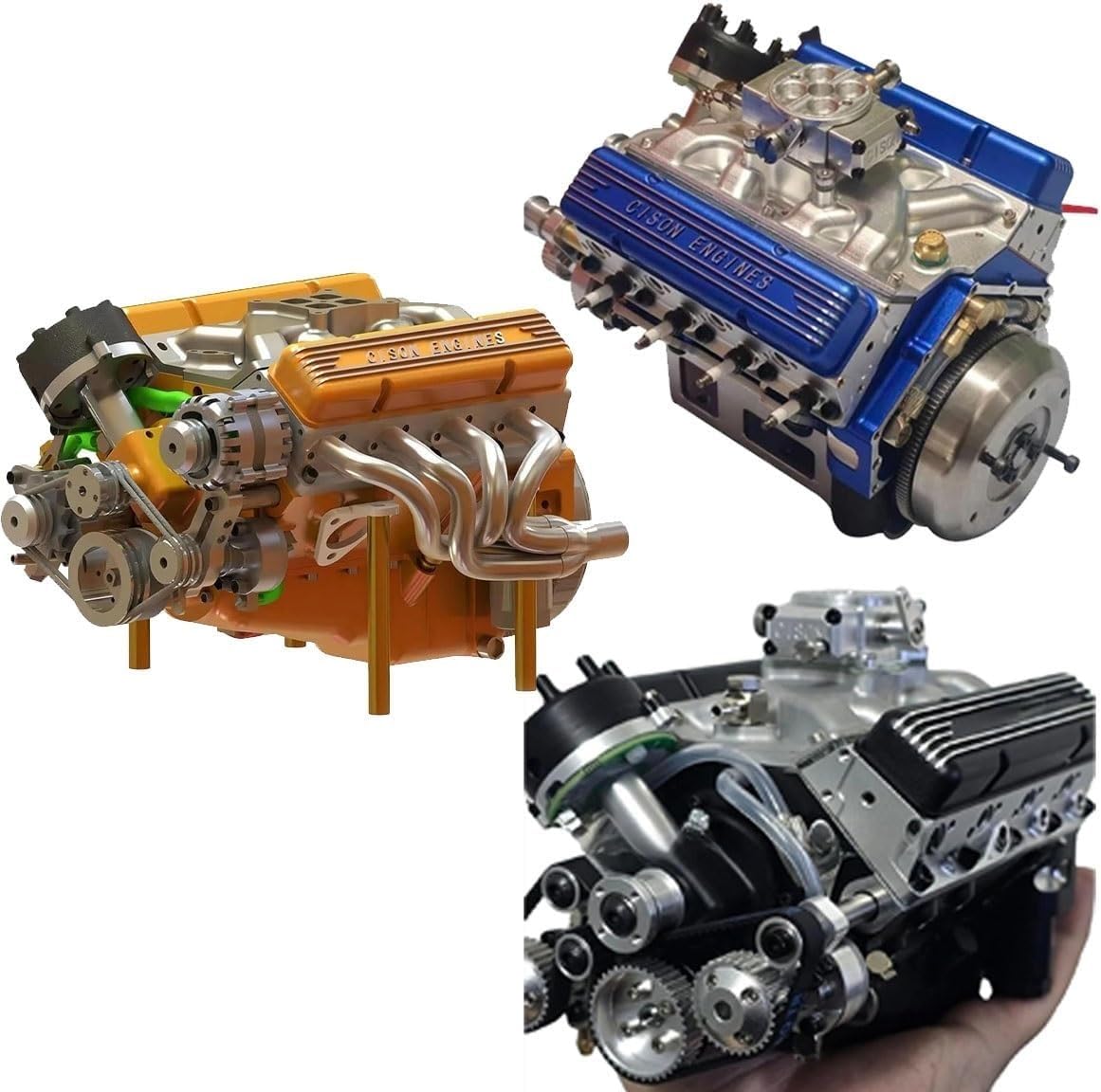 89 Gasoline Ohv V8 Small Block Engine Model Kits Cison | Desertcart Morocco