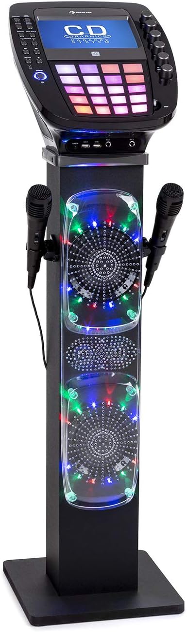 AUNA KaraBig - Karaoke Machine, Karaoke with Bluetooth, Portable ...