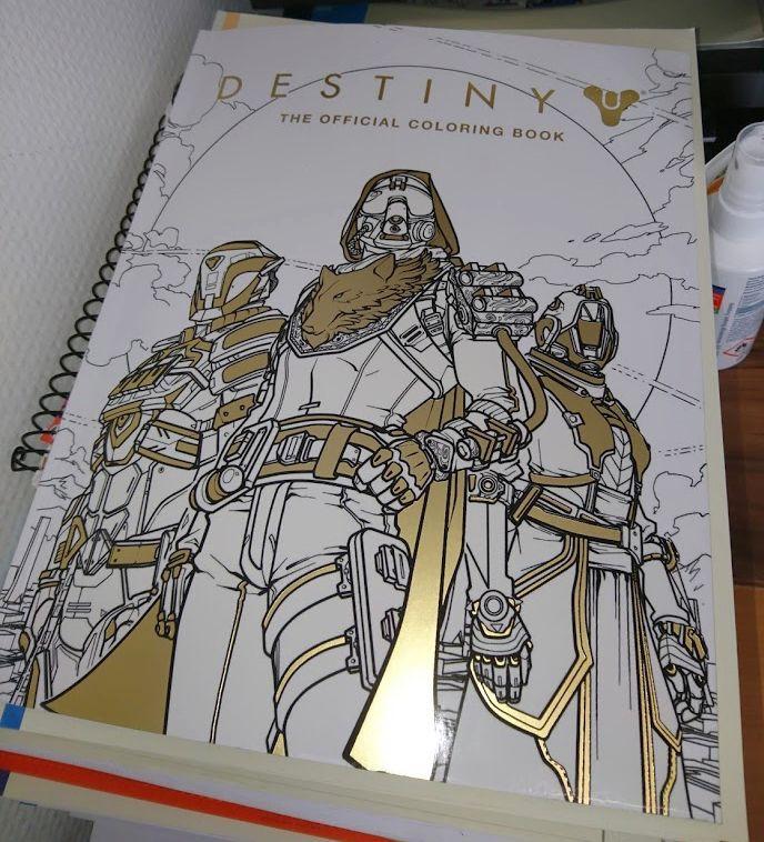 Destiny: The Official Coloring Book (DESTINY OFFICIAL COLORING BOOK SC ...