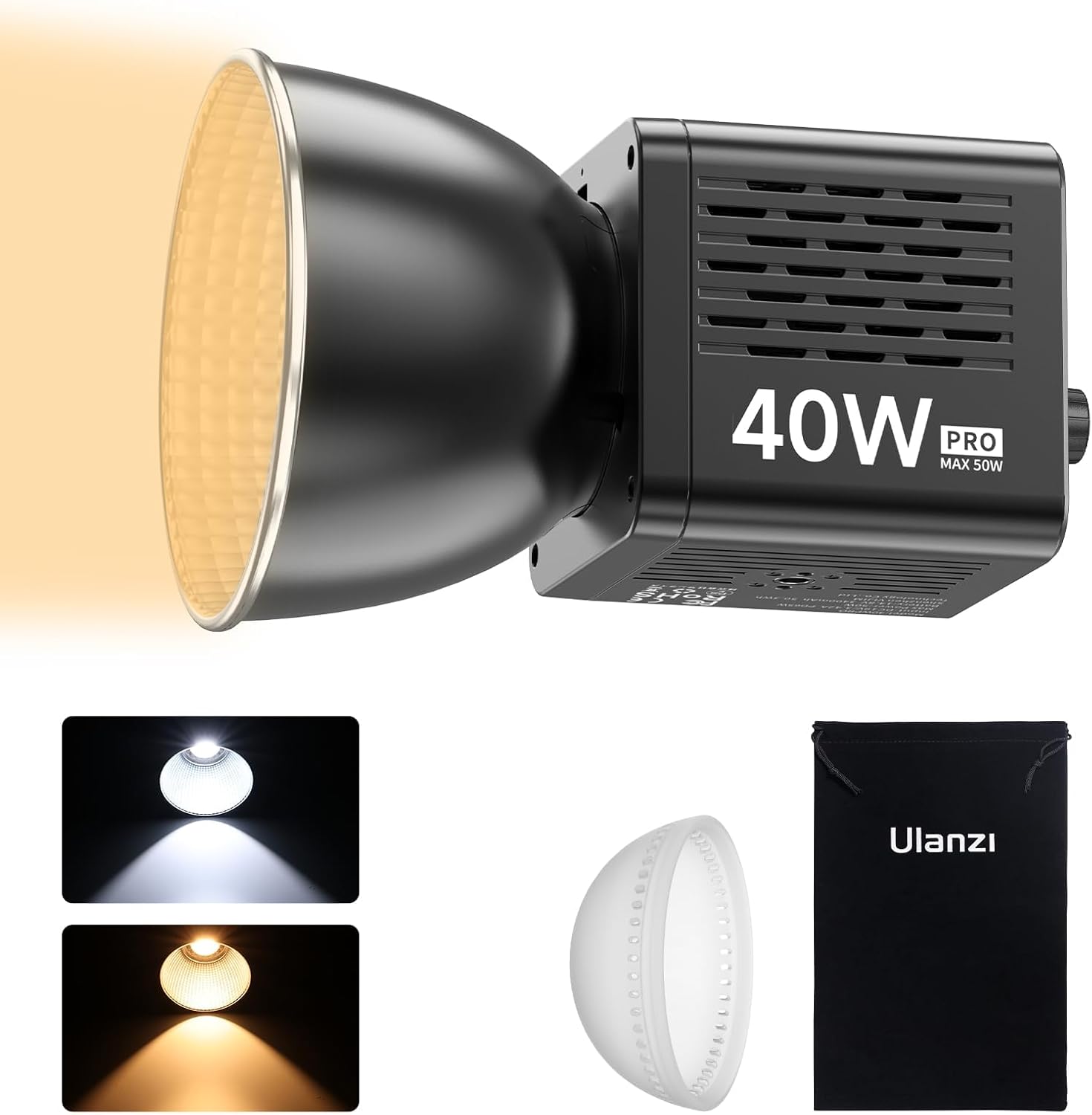 Amazon.com : ULANZI Mini Lantern Softbox Soft Light Modifier+ULANZI 40W ...