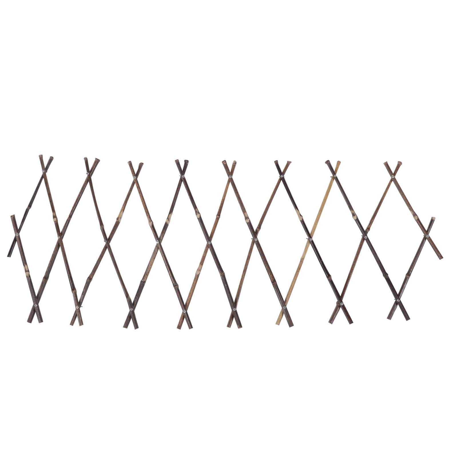 Amazon.com : Yardwe 1pc Telescopic Bamboo Fence Retractable Fence ...
