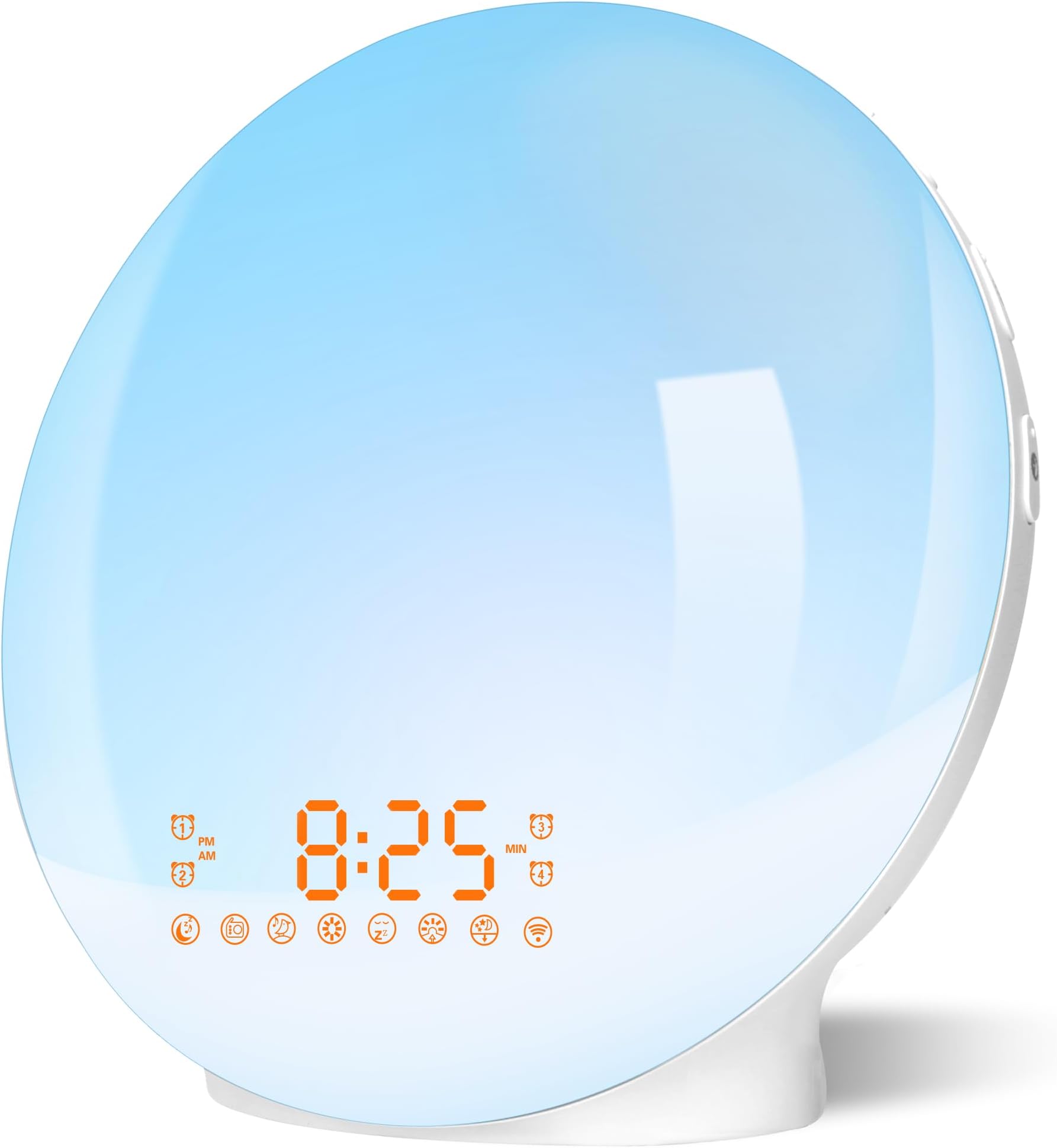 IKHDCYH Sunrise Alarm Clock, Wake Up Light/Sunlight Lamp with Dual ...