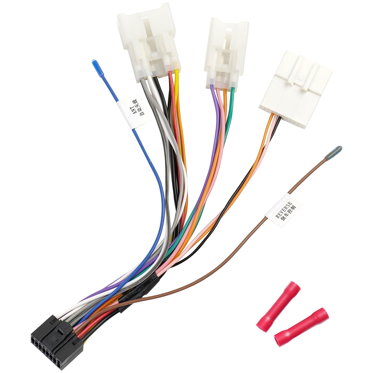 Radio Wiring Harness for Toyota ISO Wire Harness Replacement 16Pin ...