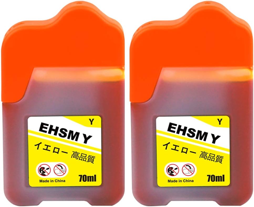 Amazon.co.jp: EPSON エプソン HSM-(Y/イエロー)【2本セット】 最新 互換 インクボトル ハサミ《1 HSM-Y ...