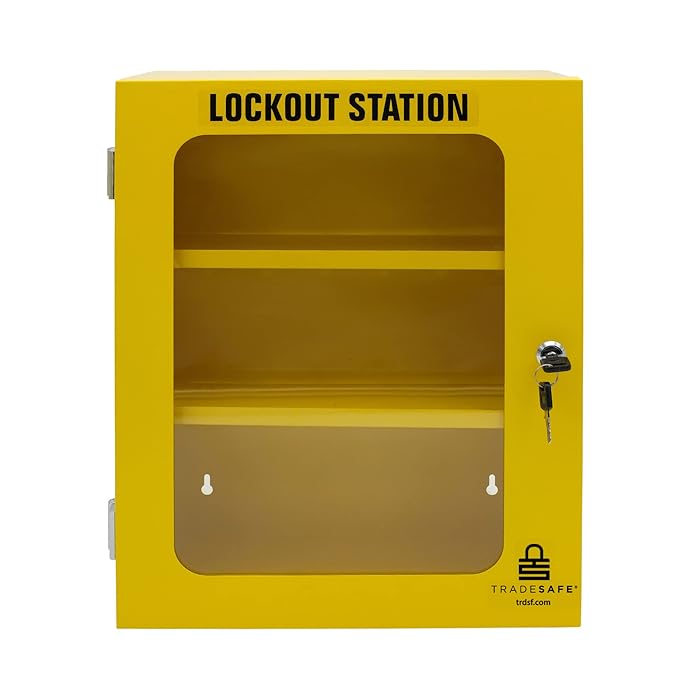 Buy TRADESAFE Lockout Tagout Storage Cabinet, Lockout Tagout Station ...