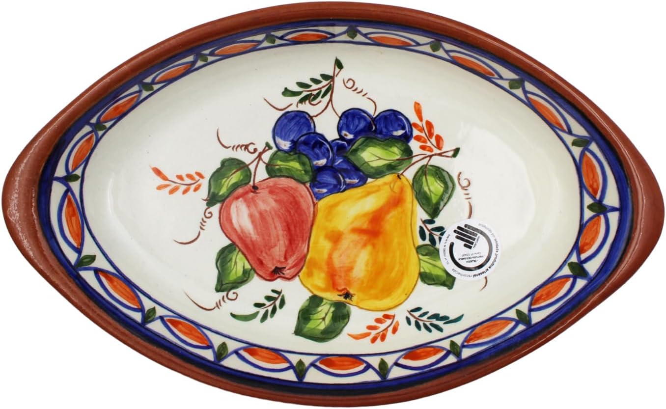 Amazon.com | Olaria Carrilho Lopes Hand-Painted Portuguese Pottery Clay ...