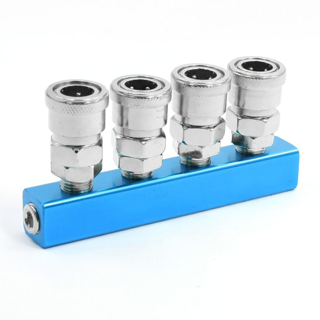 Buy sourcing® Pneumatic Connector 4 Positions Inline Air Splitter Hose ...