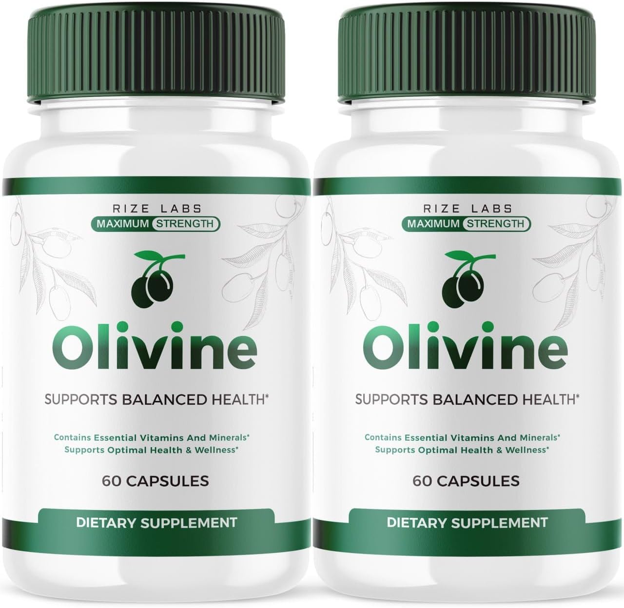 Amazon.com: rize labs (2 Pack) Olivine Weight Loss Supplement, Olivine ...