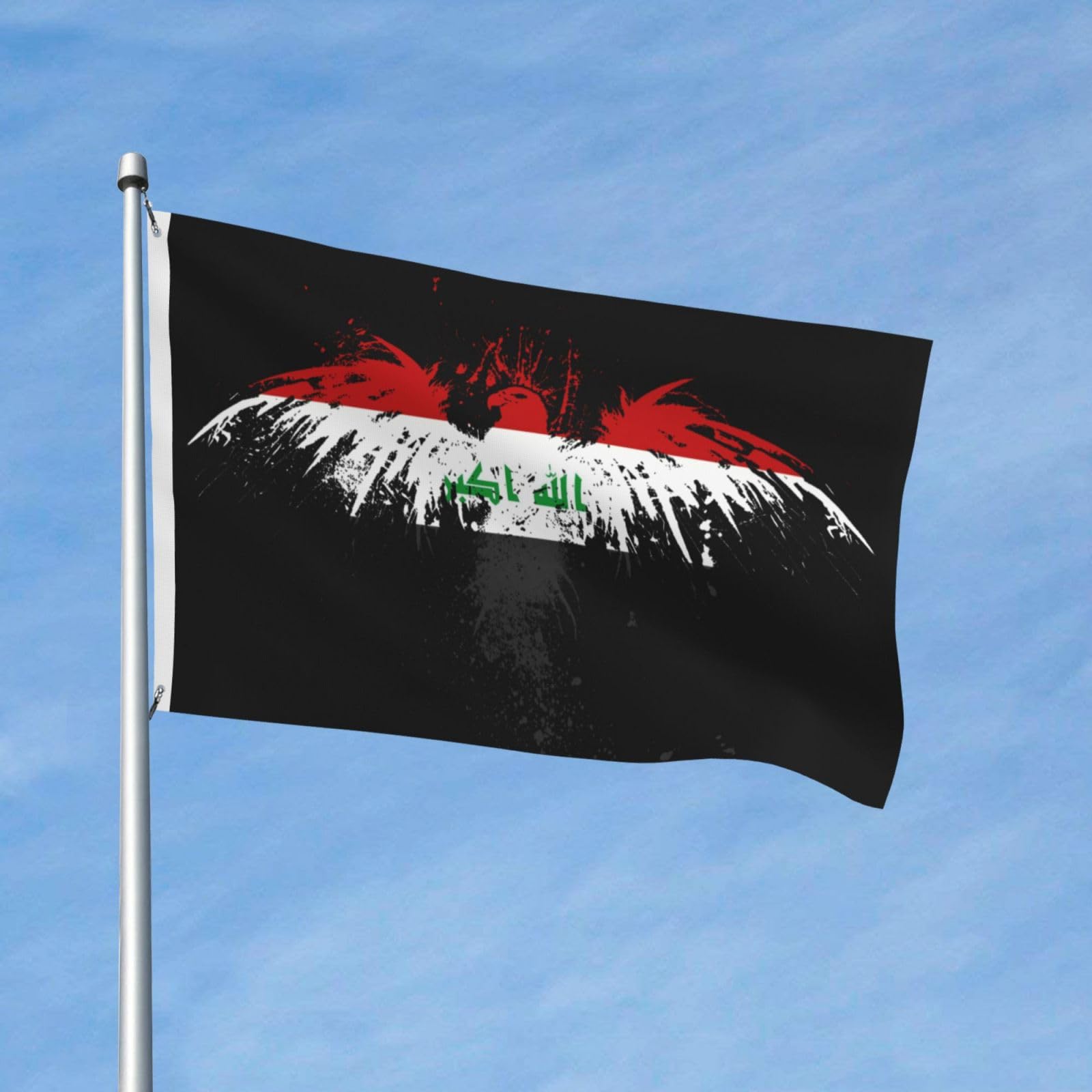 Iraqi Eagle Logo Kiwistar Car Sticker Iraq Coat Of Arms 50 X 36