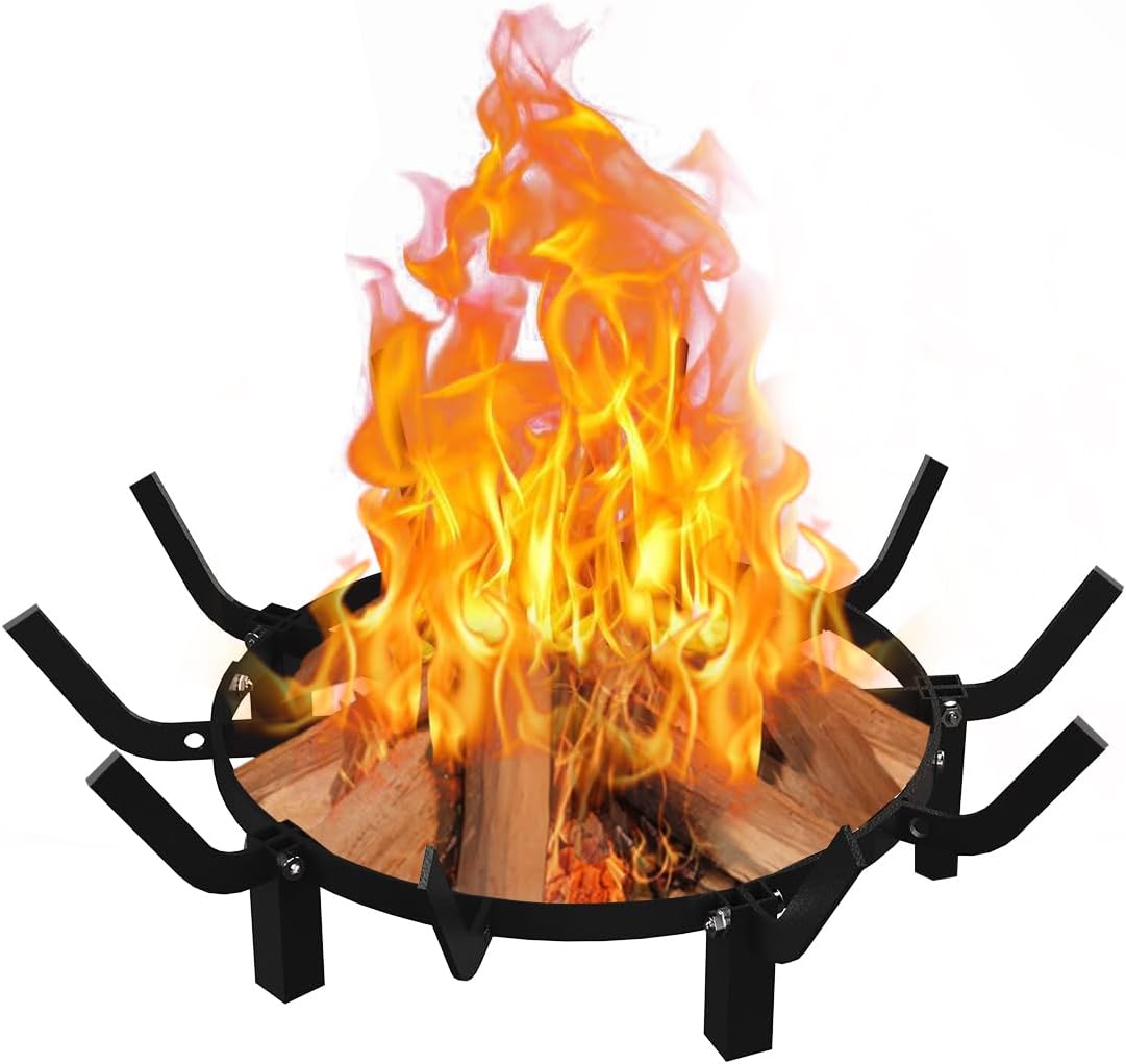 Amazon.com : The Original Vertical Fire Pit Grate, Chiminea, Kiva ...