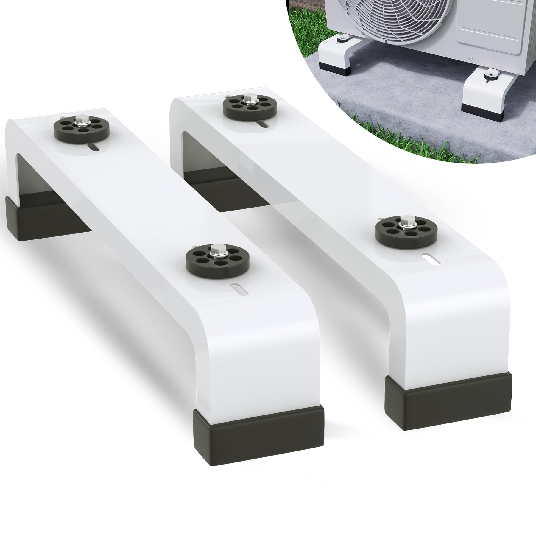 Amazon.com: GCGOODS Mini Split Ground Stand, AC Support Bracket for ...