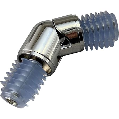 Single Corner curtain pole Joint / Elbow, (Chrome) for use on 28mm ...