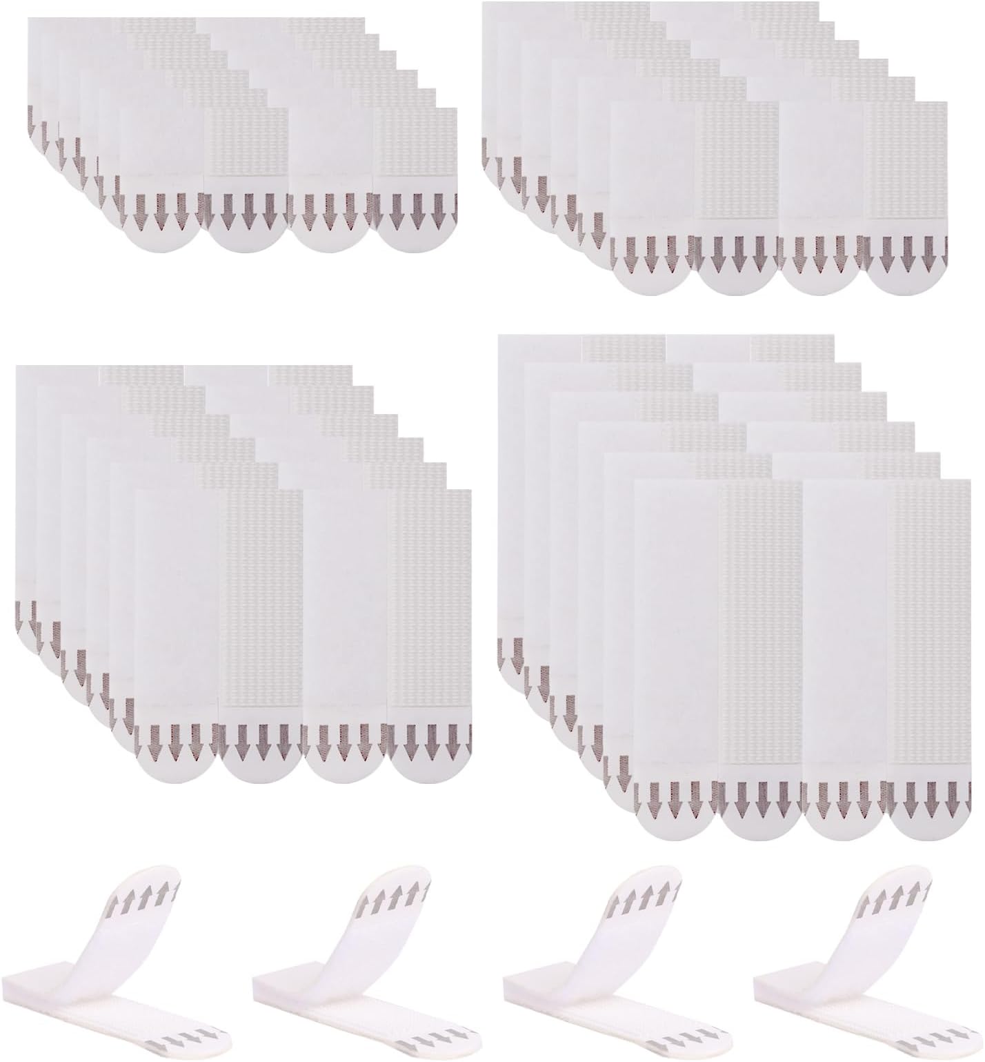 Picture Hanging Strips Heavy Duty,24-Pairs(48Strips) Picture Canvas ...