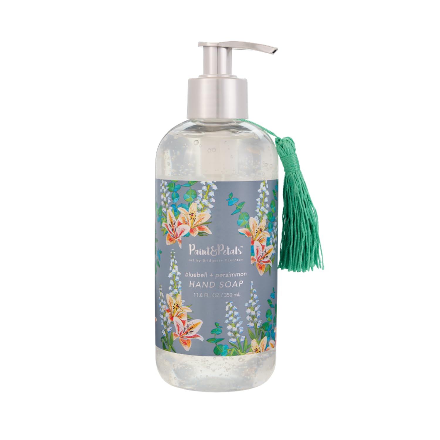 Amazon.com : PAINT&PETALS Bluebell & Persimmon Scented Liquid Hand Soap ...