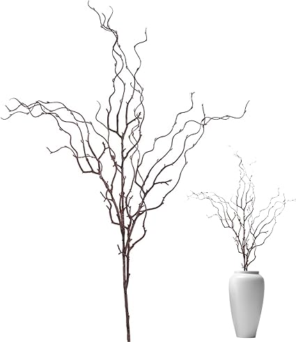 CUCUFA Faux Tree Branches, 47 Inch Artificial Decorative Branch Plastic ...