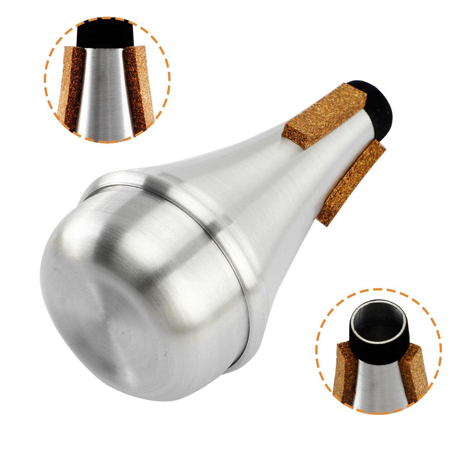 Trumpet Cup Mute Merf Mute - The Cup Mute - - Butterscotch | Reverb ...