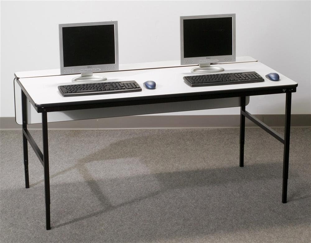 Amazon.com: Balt Adjustable Height Flip Top Cable Table, 30 by 72-Inch ...