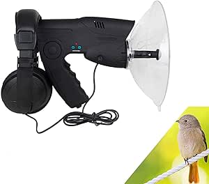 Amazon.co.jp: Parabolic Microphone Monocular, Acoustic Amplifier Ear ...