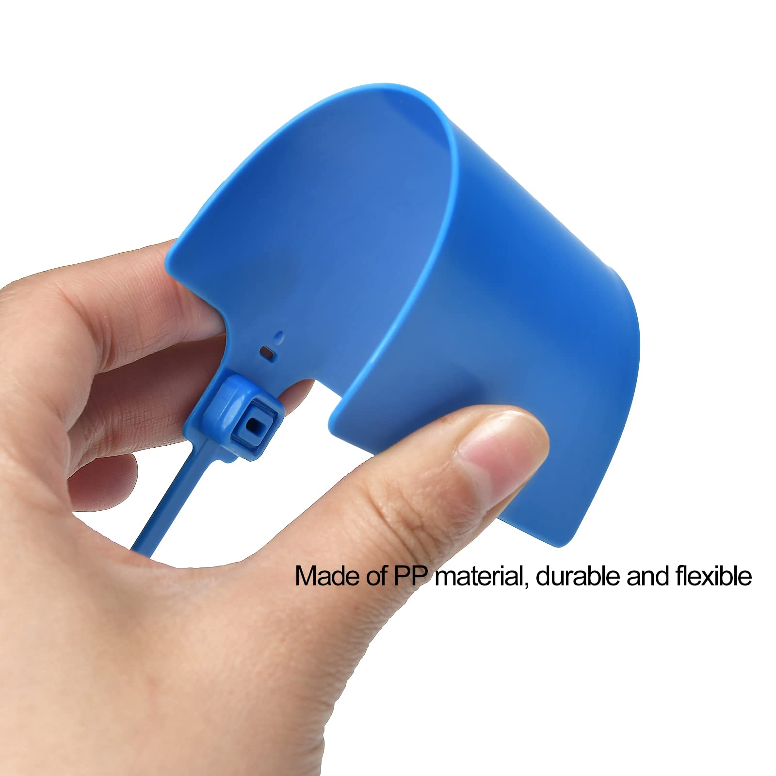 Snapklik.com : LeadSeals 100 Blue Plastic Writable Shipping Tags ...